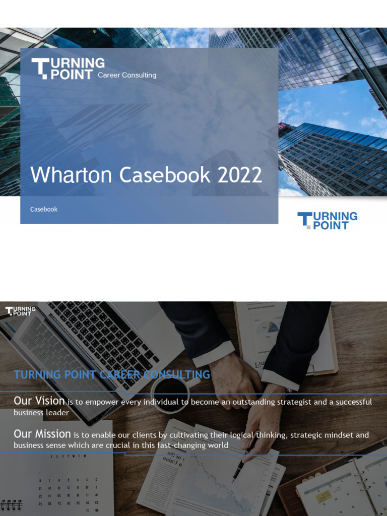 Wharton - Case Book - 2022 | PDF | Business