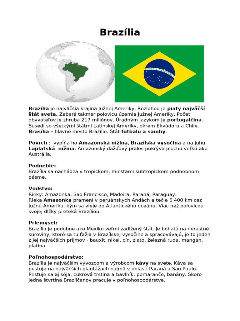 Brazília | PDF