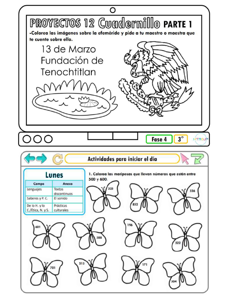 Cuadernillo Marzo 1 y 2 | PDF