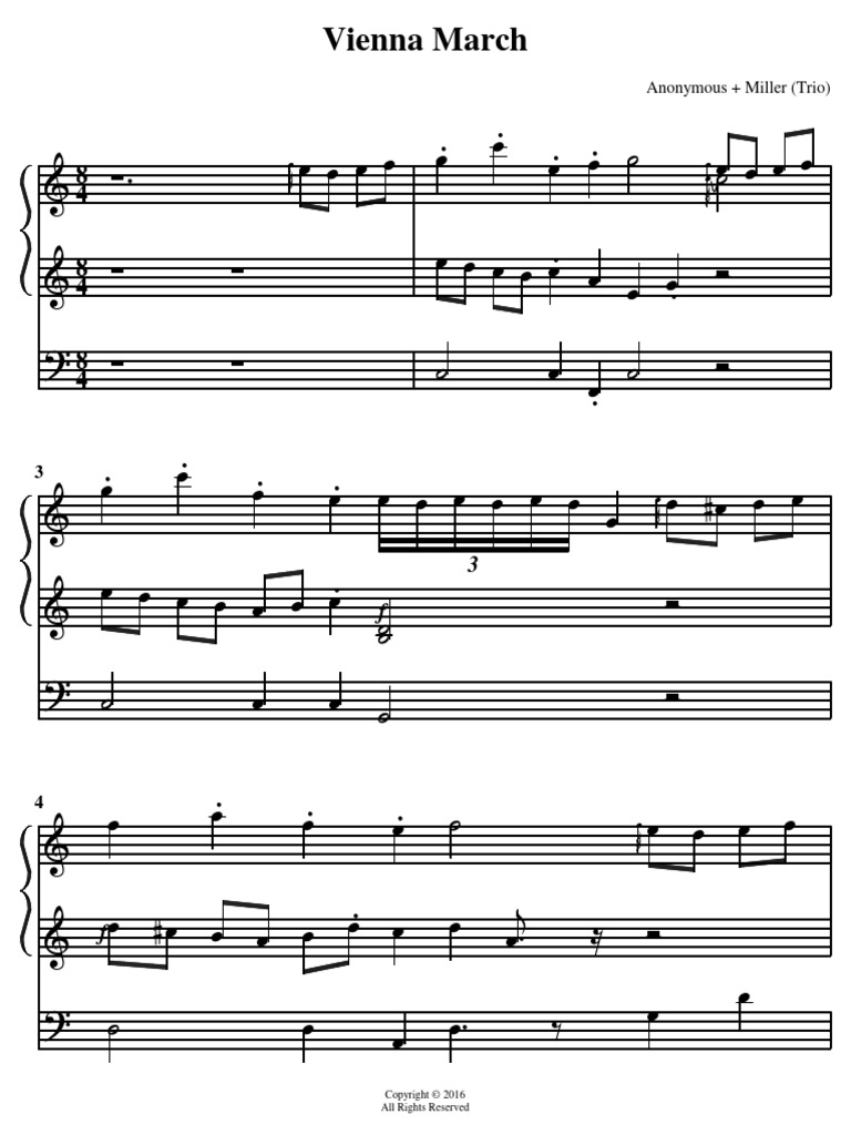 Vienna March | PDF