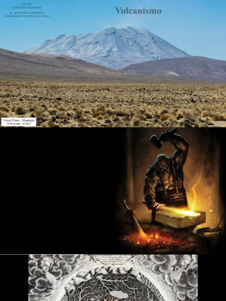 Tipos y Estructuras del Volcanismo | PDF | Volcán | Tipos de erupciones ...