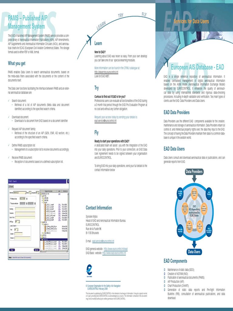 EAD Services for Aviation Experts | PDF | Databases | Computing