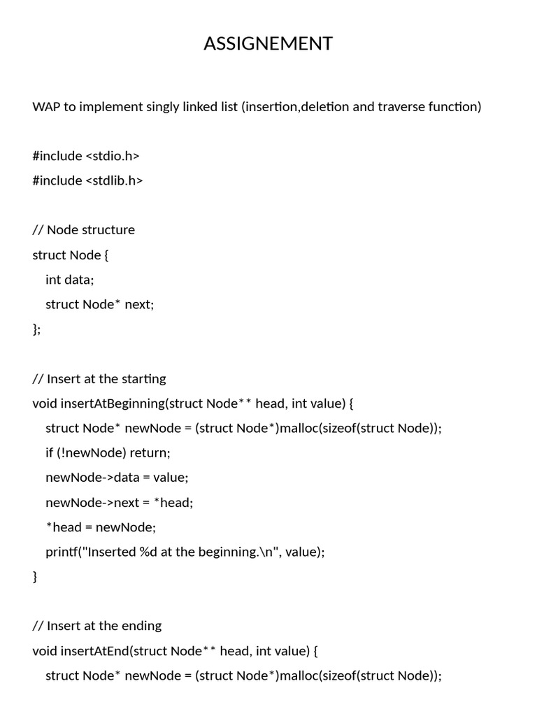 Assignement Ds | PDF | Computer Programming | Software Engineering Assignement Ds | PDF | Computer Programming | Software Engineering