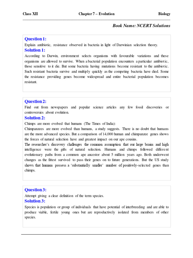 ch7 | PDF | Homo | Natural Selection