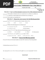 Pretest PISA Questions For Mathematics 2022 PDF Wind Power Speed | PDF ...