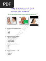 TEST 1, Health Assessment Practice Questions | PDF | Pulse | Nursing