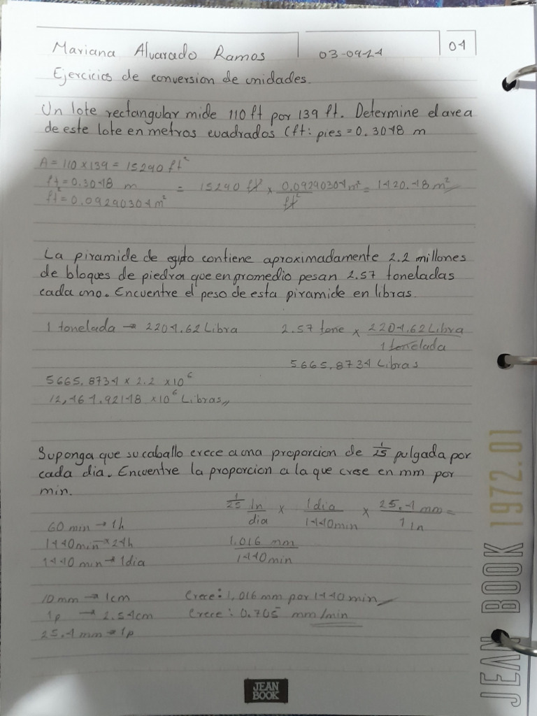 Conversiones | PDF