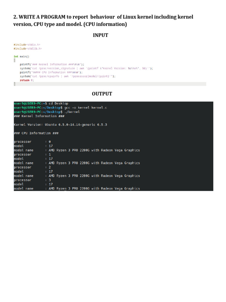 Os Practical 2 | PDF | Art | Computers