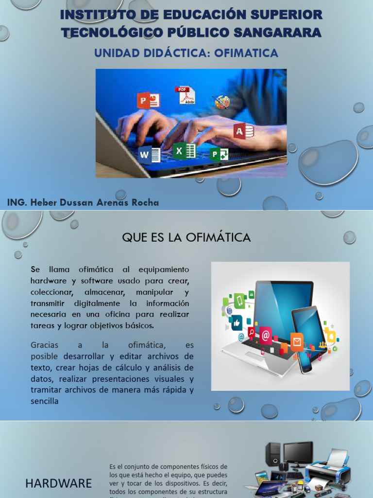 Introducción a la Ofimática | PDF | Programa de computadora | Programación