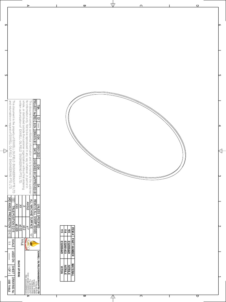 #105, #114, #115 (Back Up-Rings) | PDF