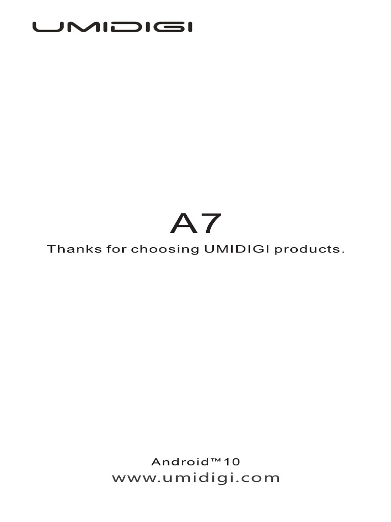 Umidigi A7 | PDF