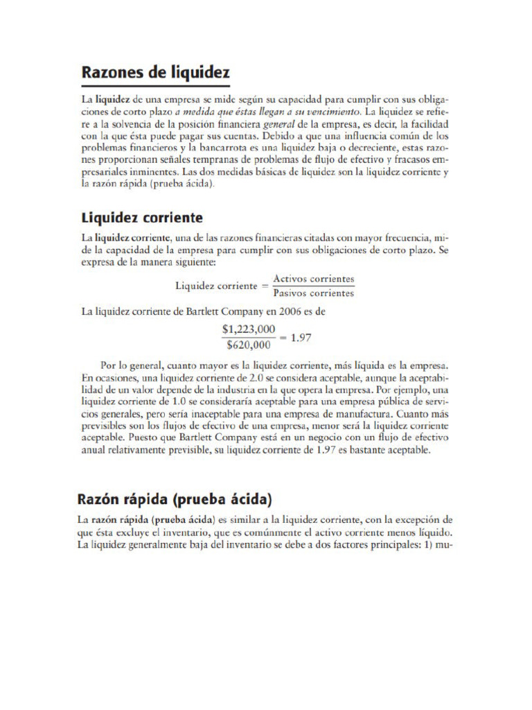 Análisis Financiero Libro Lawrence Gitman | PDF