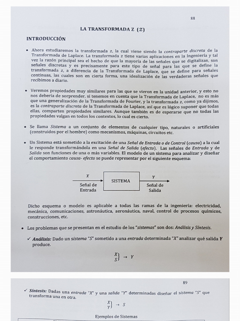 Transformada Z - 181016 - 163043 | PDF