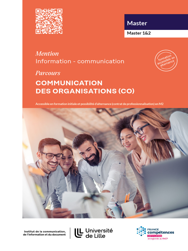 Master Communication des Organisations | PDF | la communication | Business