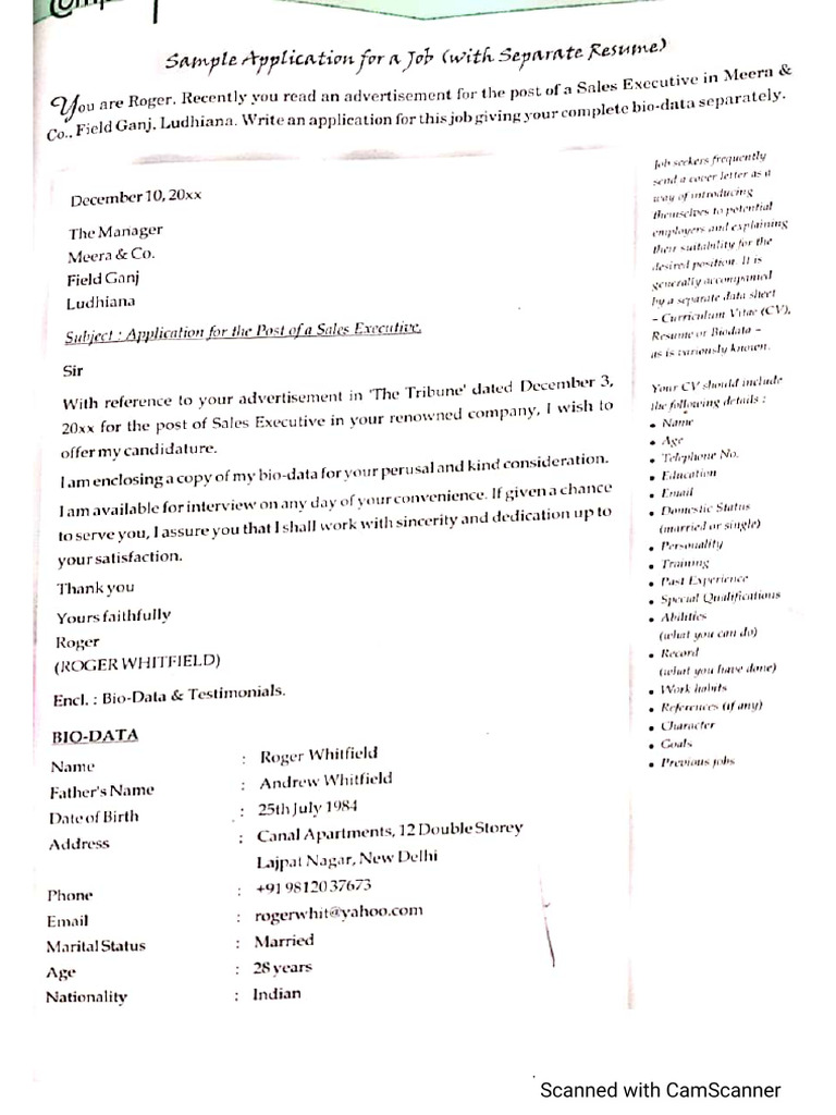 Jobapplication | PDF