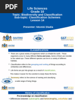 Taxonomy Classification of Slugs and Snails | PDF | Mollusca | Taxonomy ...