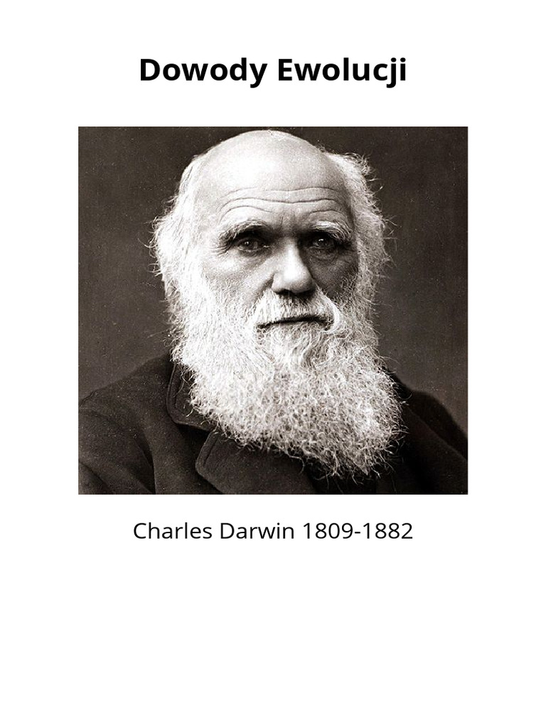 Dowody Ewolucji | PDF