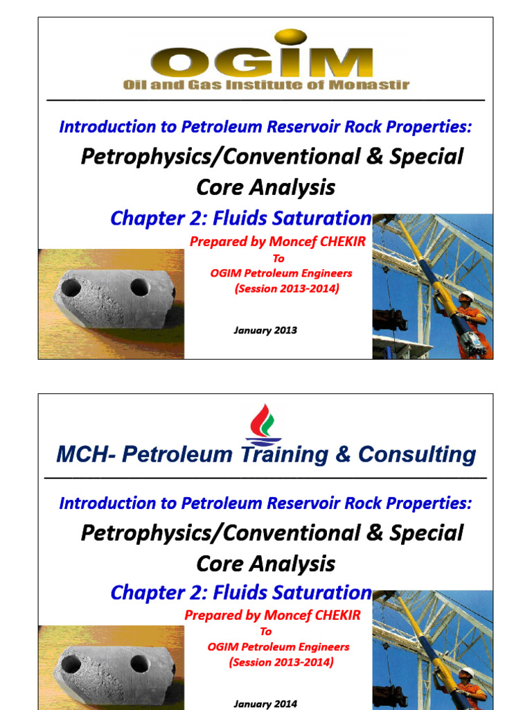 Petrophysics Chap2 | PDF | Petroleum Reservoir | Porosity