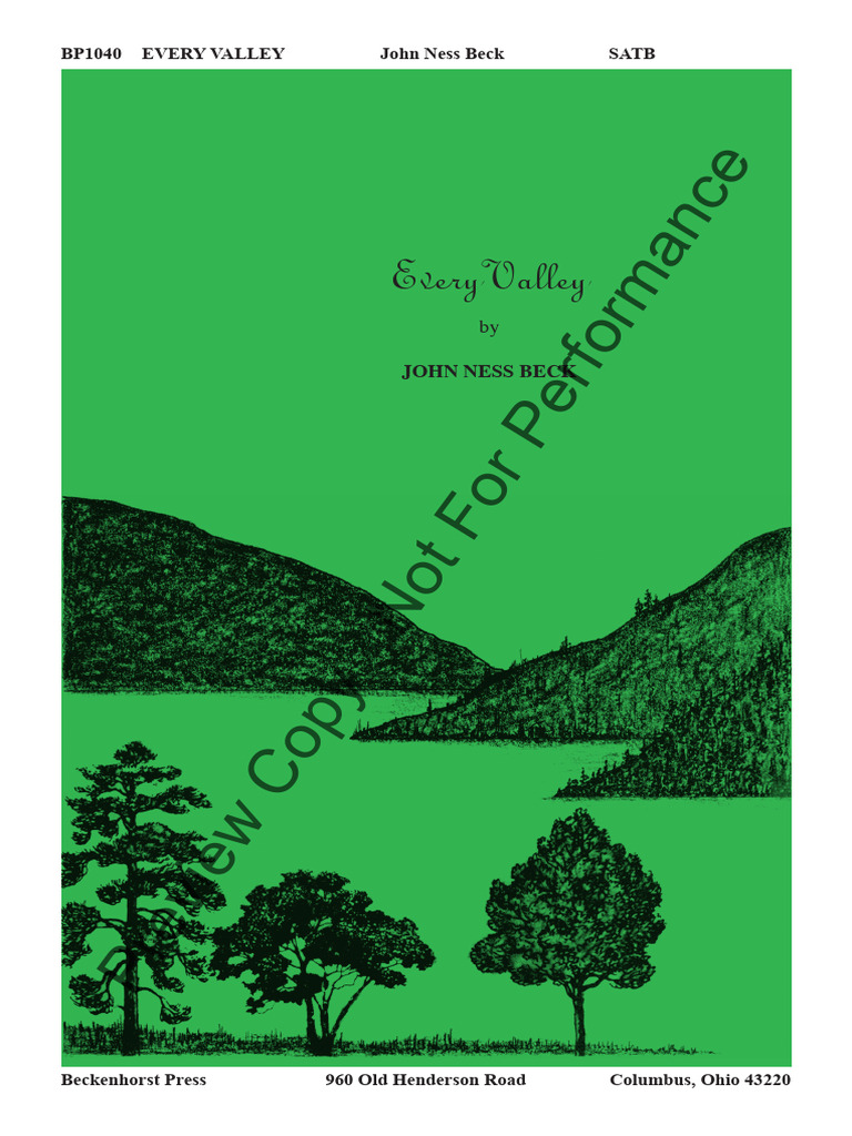 BP1040 Every Valley COMPLETE | PDF