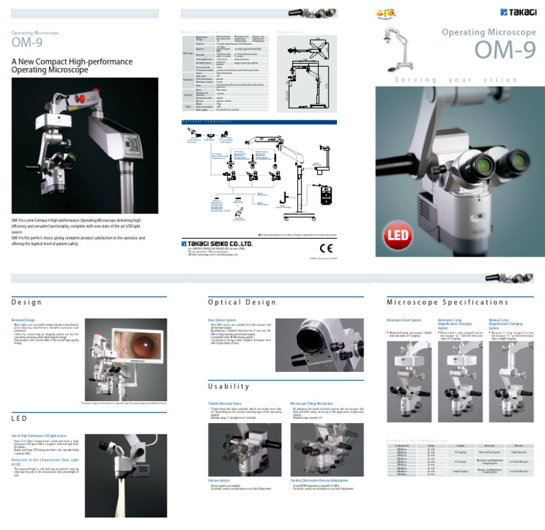 OM-9 | PDF | Zoom Lens | Microscope