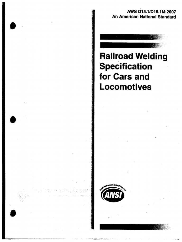 Aws D151 1 D15 1M | PDF