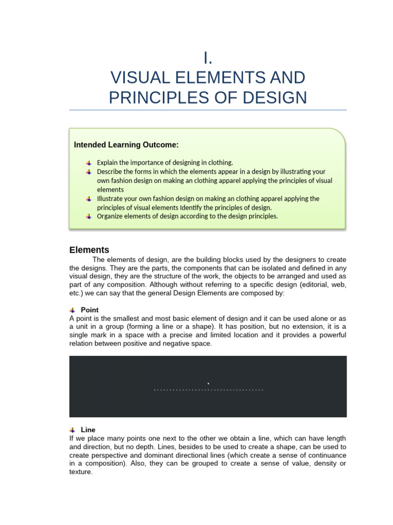 II. Visual Elements and Principles of Design | PDF | Composition ...