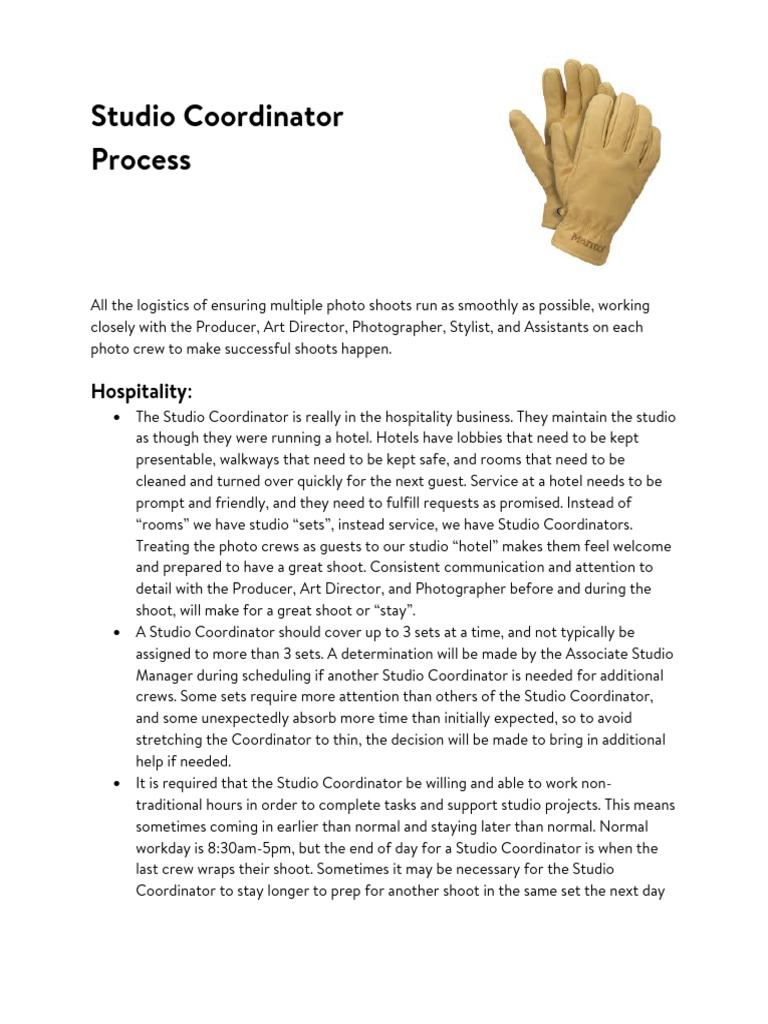 Studio Coordinator Process | PDF | Waste | Electronic Waste