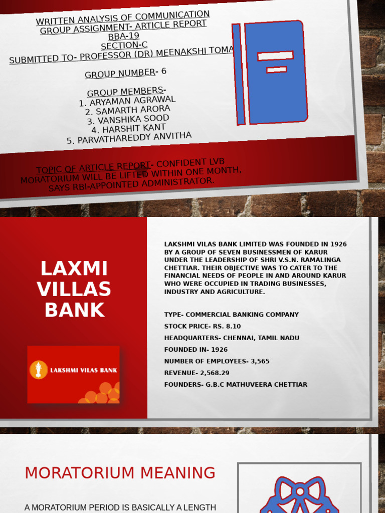 WAC GroupProject-6 PPT | PDF | Banking | Financial Services