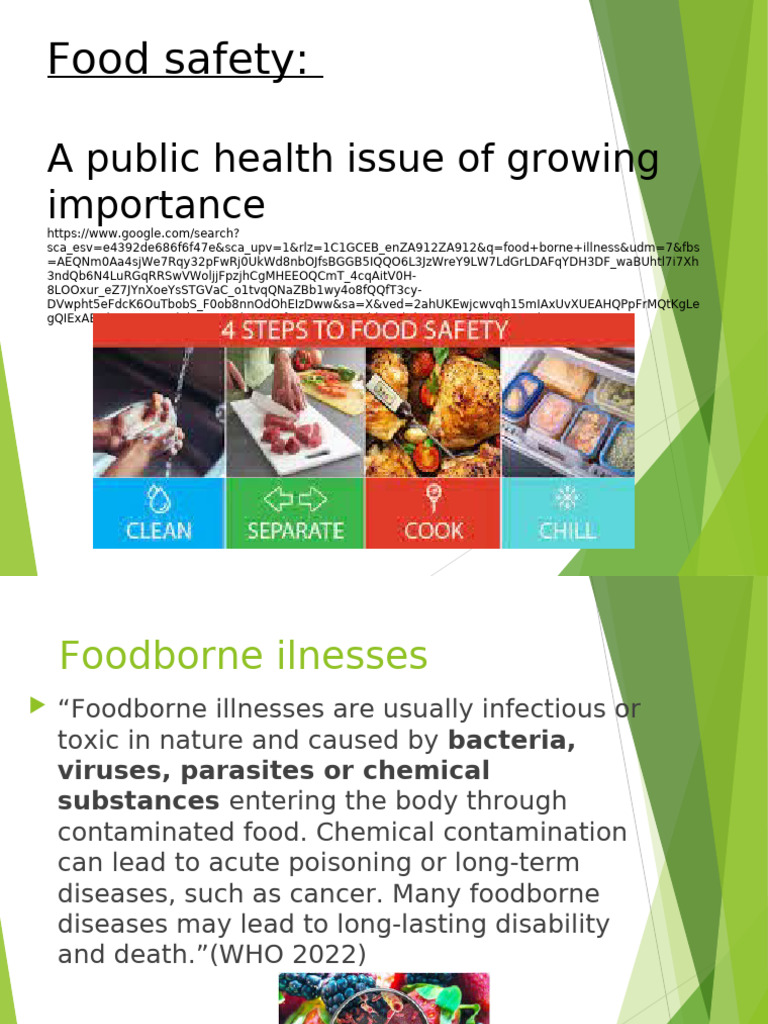 Theme 4 - Food Safety | PDF | Foodborne Illness | Food Safety