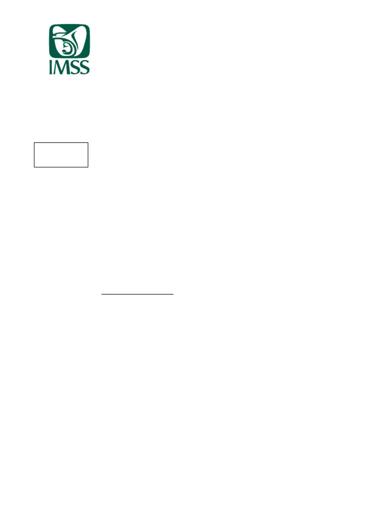 Certificado Medico Imss | PDF | Ciencia y matemáticas
