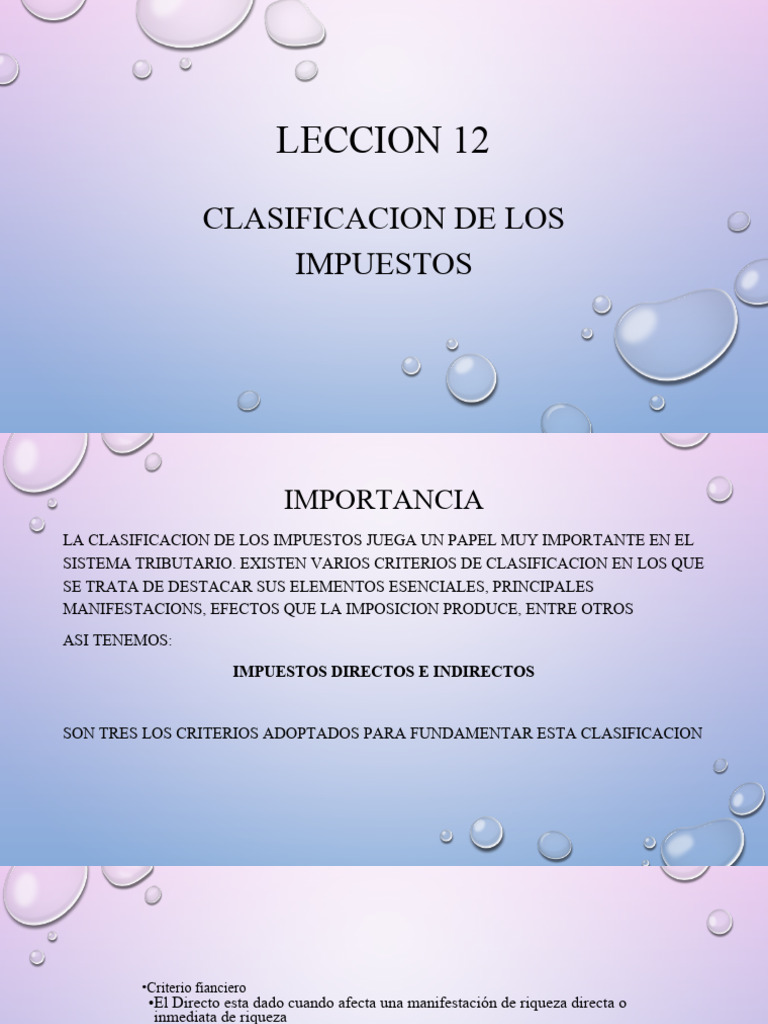 Leccion 12 | PDF | Impuestos | Economias