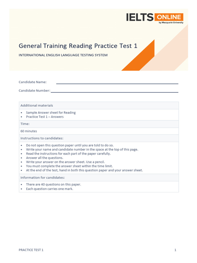 Reading GT Practice Test 1 | PDF | Solar Energy | Solar Power