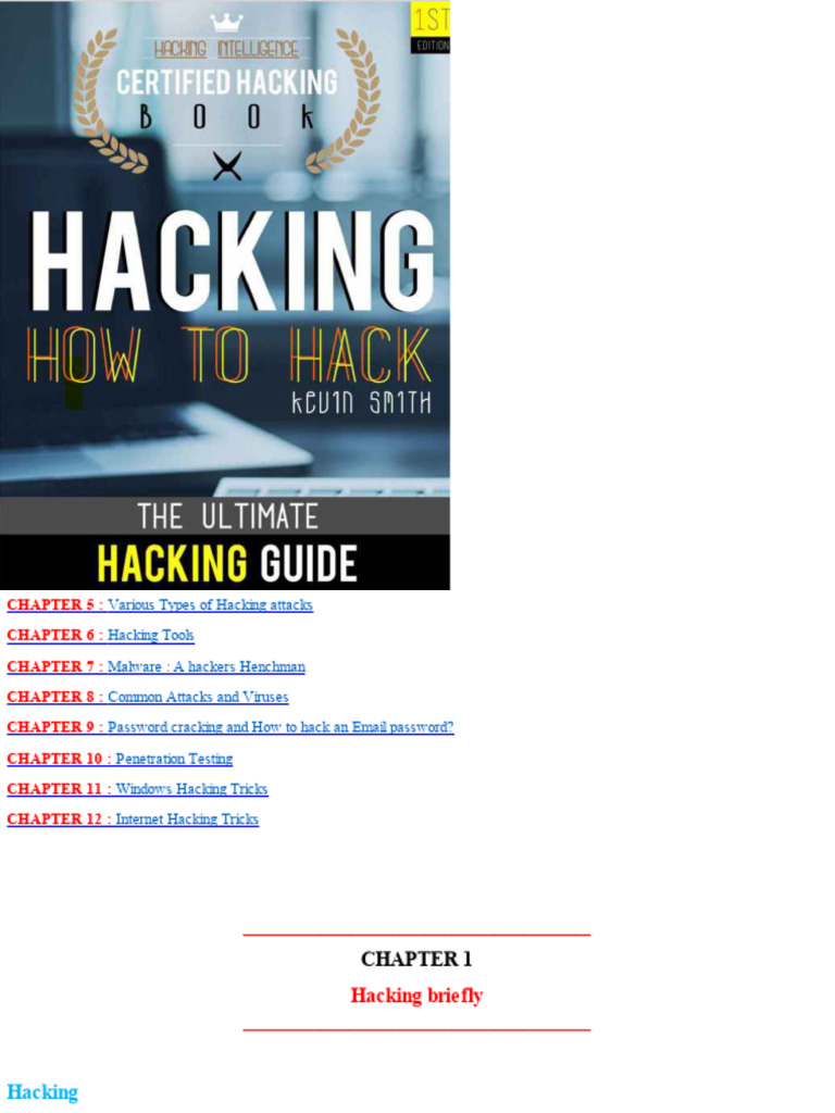 HACKING The Ultimate Hacking For Beginners | PDF | Domain Name System | Security Hacker