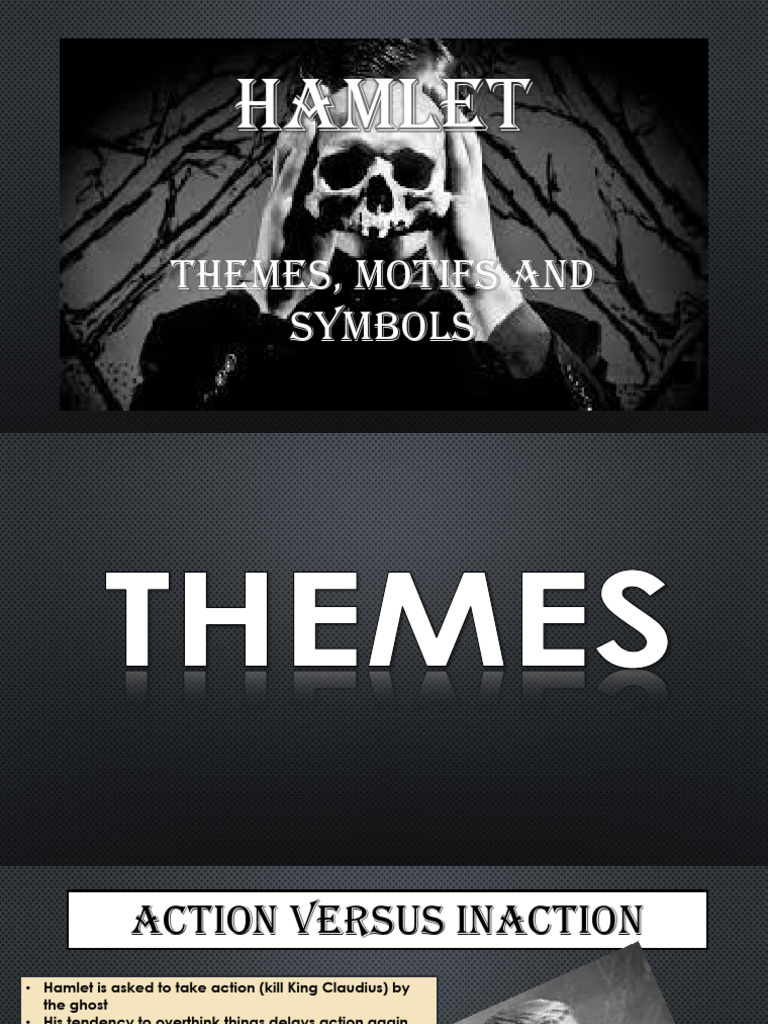 Hamlet Themes, Motifs and Symbols | PDF | Hamlet | Revenge