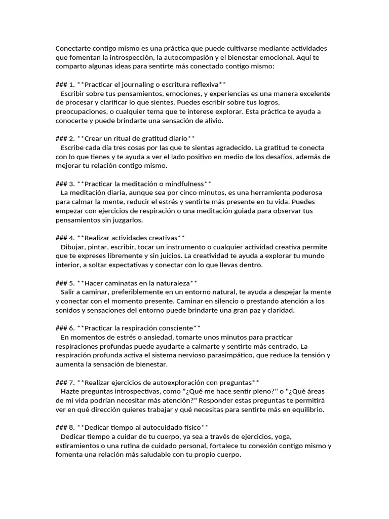 Preguntas Introspeccion | PDF | Las emociones | Gratitud