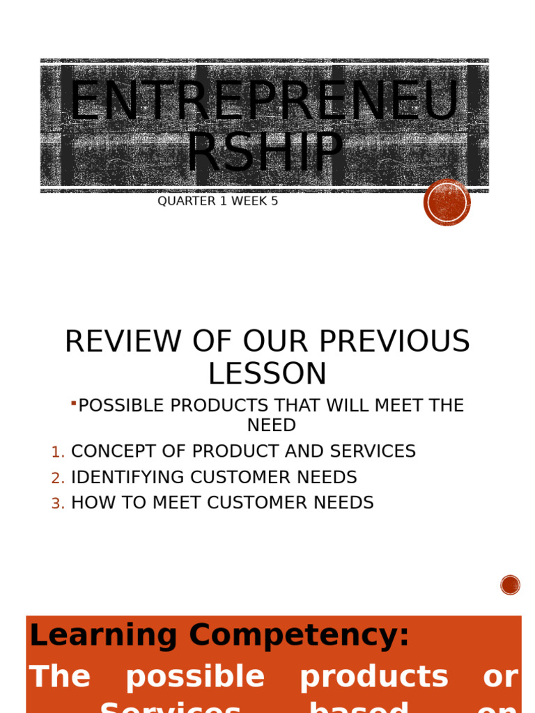lesson-5-1 | PDF | Product (Business) | Customer