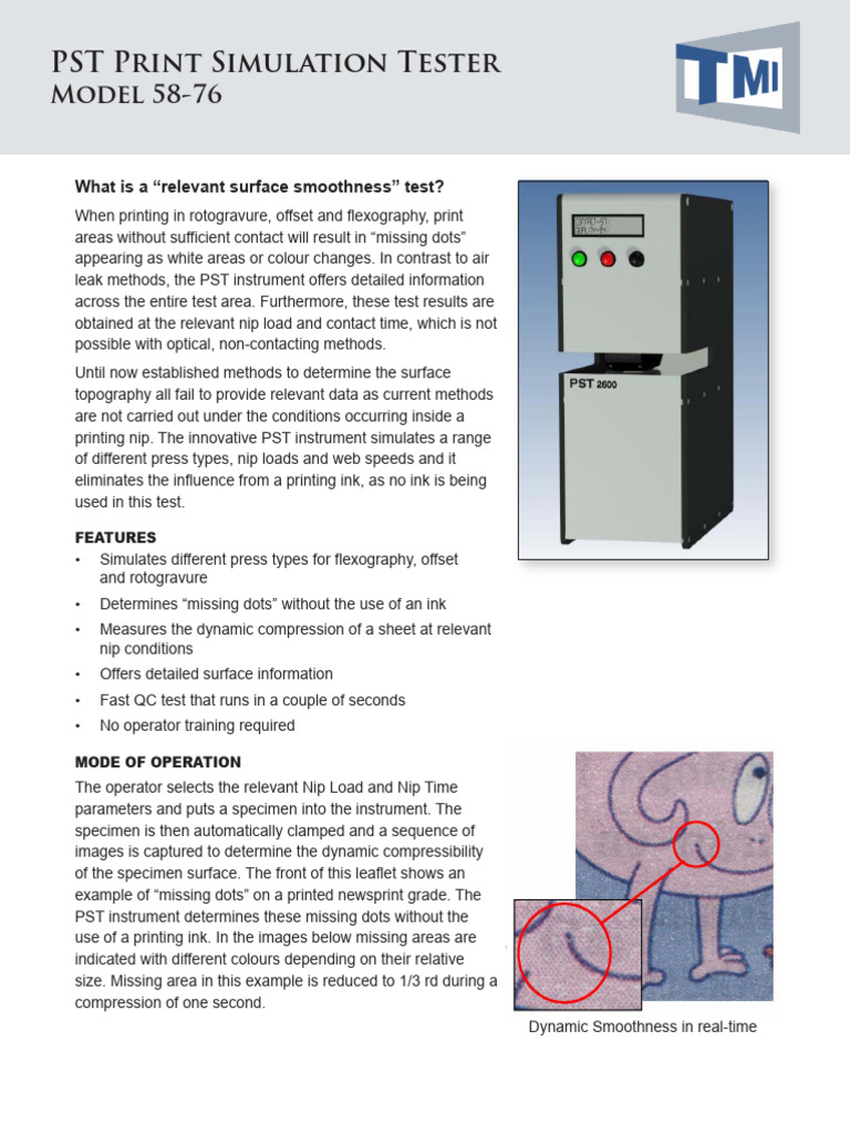 PST Print Simulation Tester Overview | PDF | Frame Rate | Imaging
