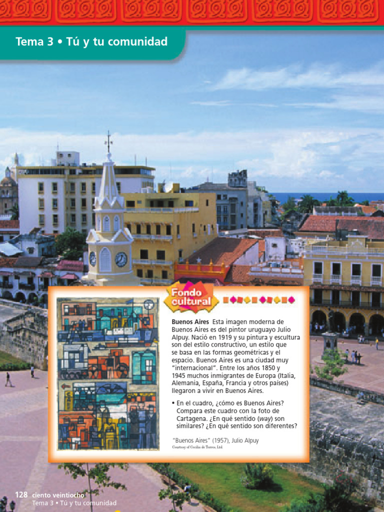 Realidades 2 - Ch. 3A | PDF | Linguistics