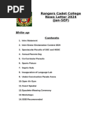 After Activity Report Sample | PDF | Sports & Recreation | Travel