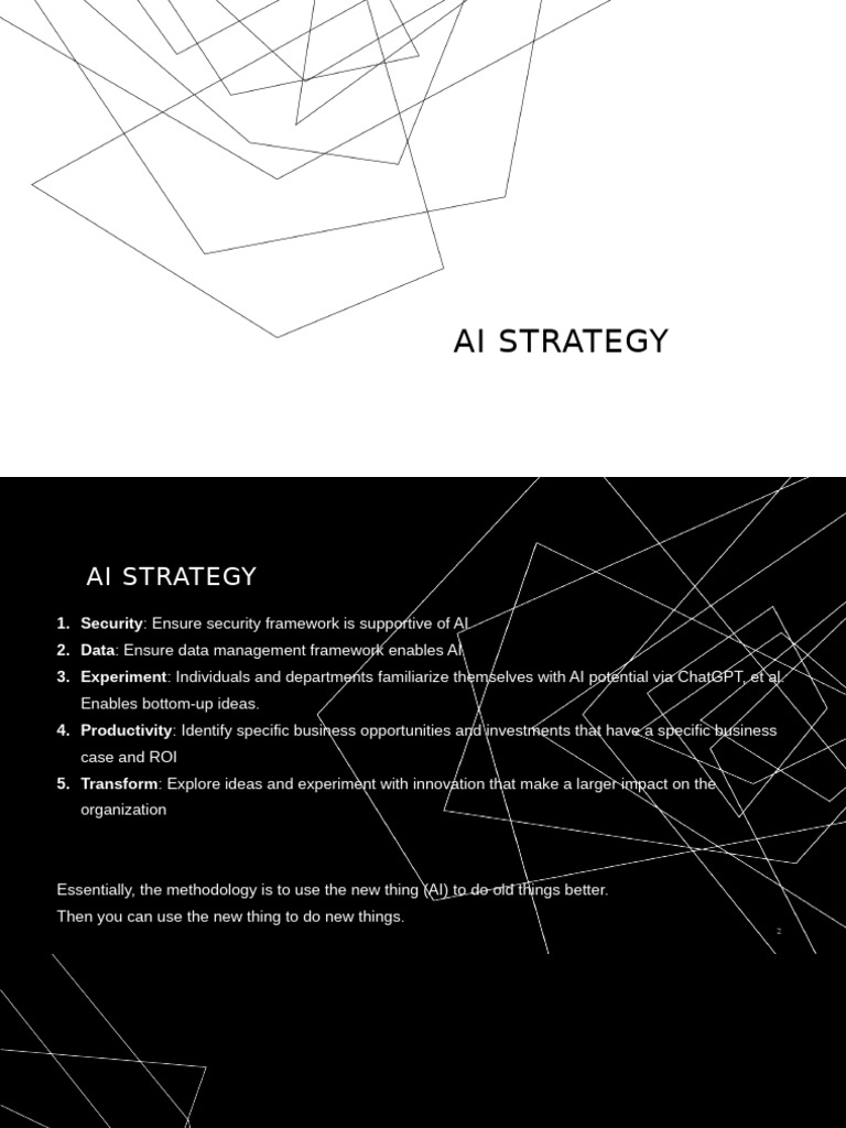 AI Strategy for Business Transformation | PDF | Finance & Money Management