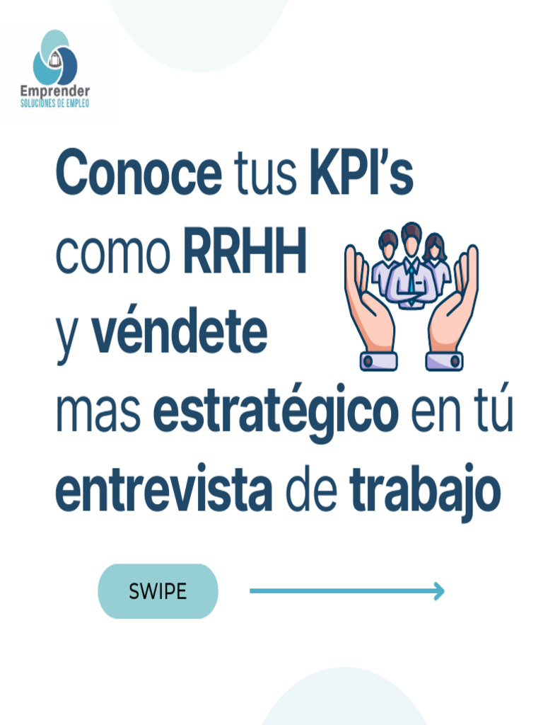 Kpis de RRHH para Hablar Con Estrategia | PDF | Indicador de ...