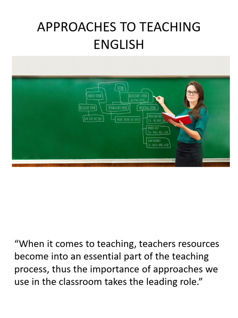 Effective Approaches to Teaching English | PDF | Second Language | Learning