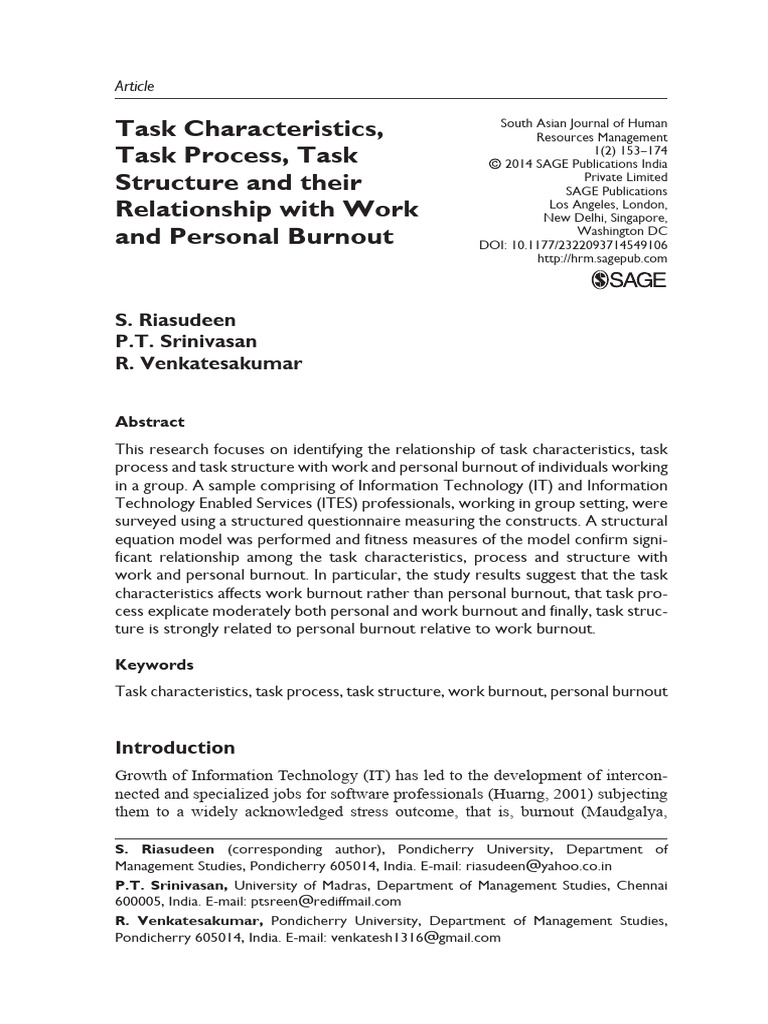 EP_2 | PDF | Occupational Burnout | Communication