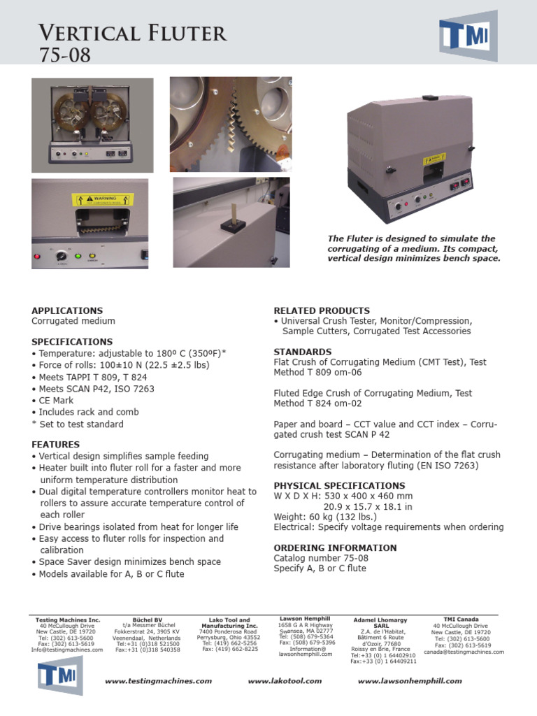 75 08 Vertical Fluter | PDF