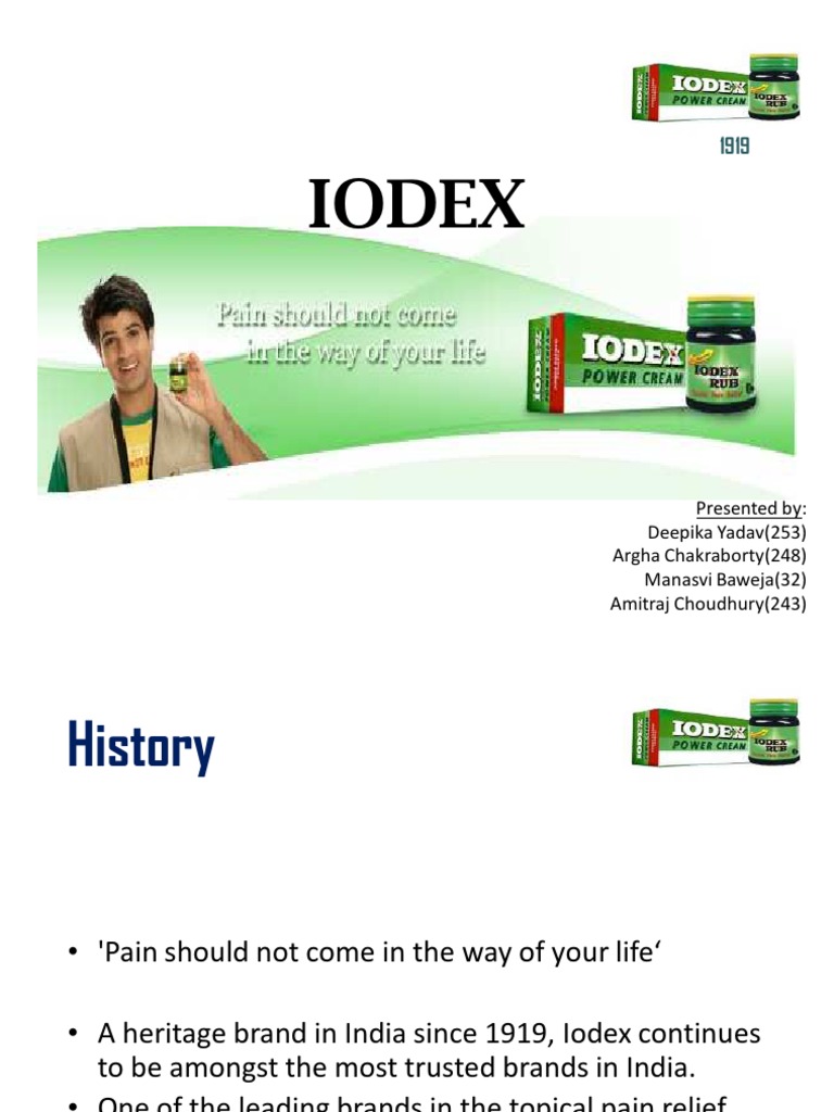 Iodex Balm: Pricing and Packaging | PDF | Brand | Market Segmentation