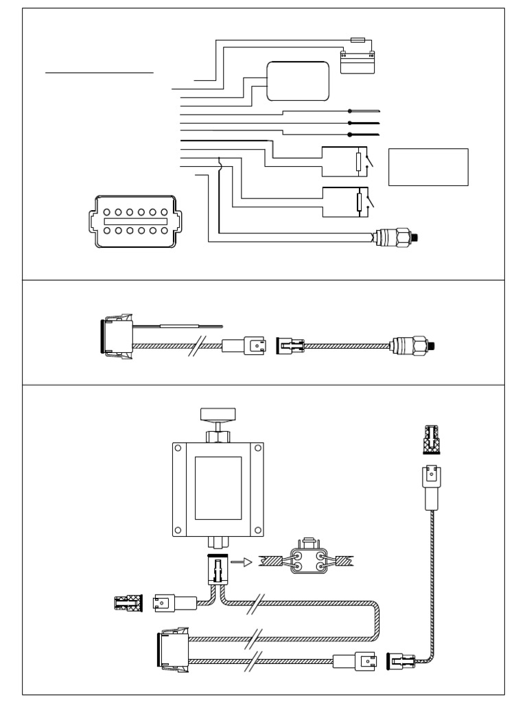 Alarm Panel Wiring Installation Guide | PDF | Electrical Connector ...