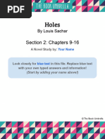 Holes Chapters 10-28 Summary | PDF | Nature