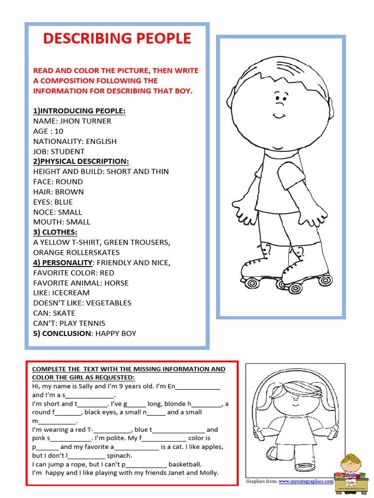 Describing People: A Creative Guide | PDF