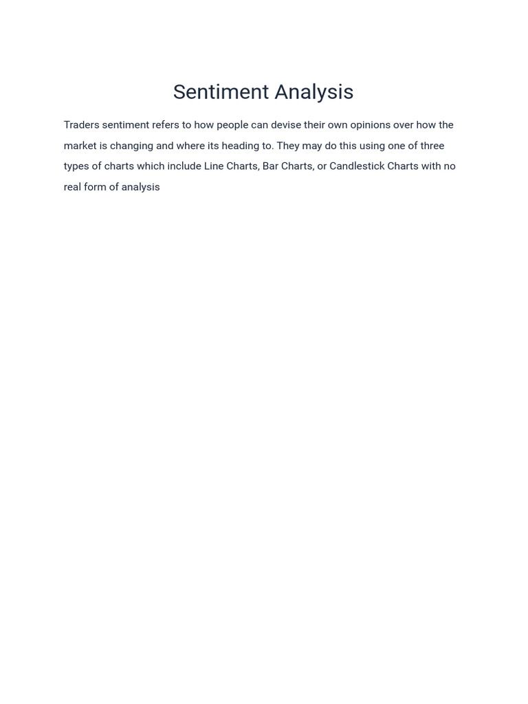 Sentiment Analysis | PDF | Finance & Money Management | Politics