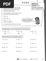 Envision Math 5th Grade Topic 5 Lesson 5 | PDF | Division (Mathematics ...
